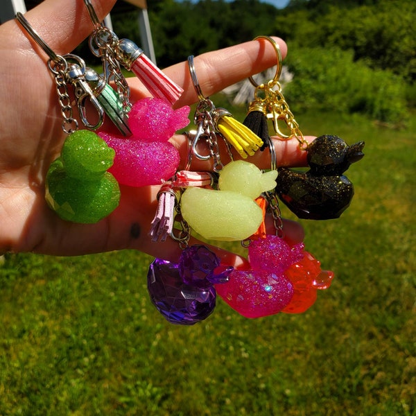 Resin Keychain - Etsy
