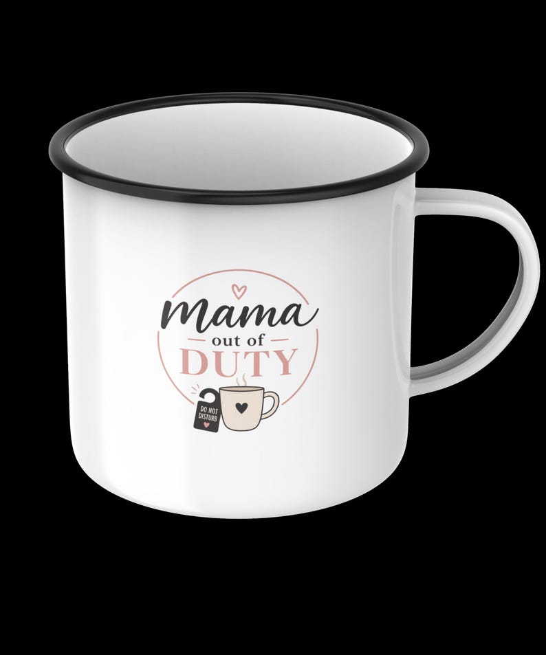 Mama Out of Duty | Minimal Feminine Mom | Coffee Mama PNG | Modern Chic ...