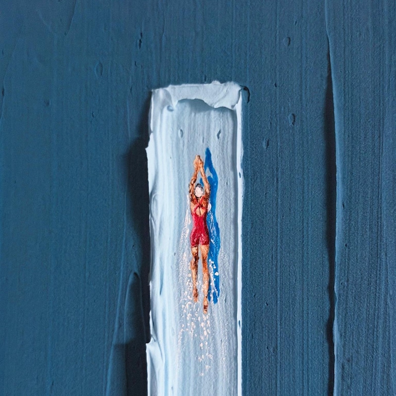 Swimmer Art Paintings - Etsy