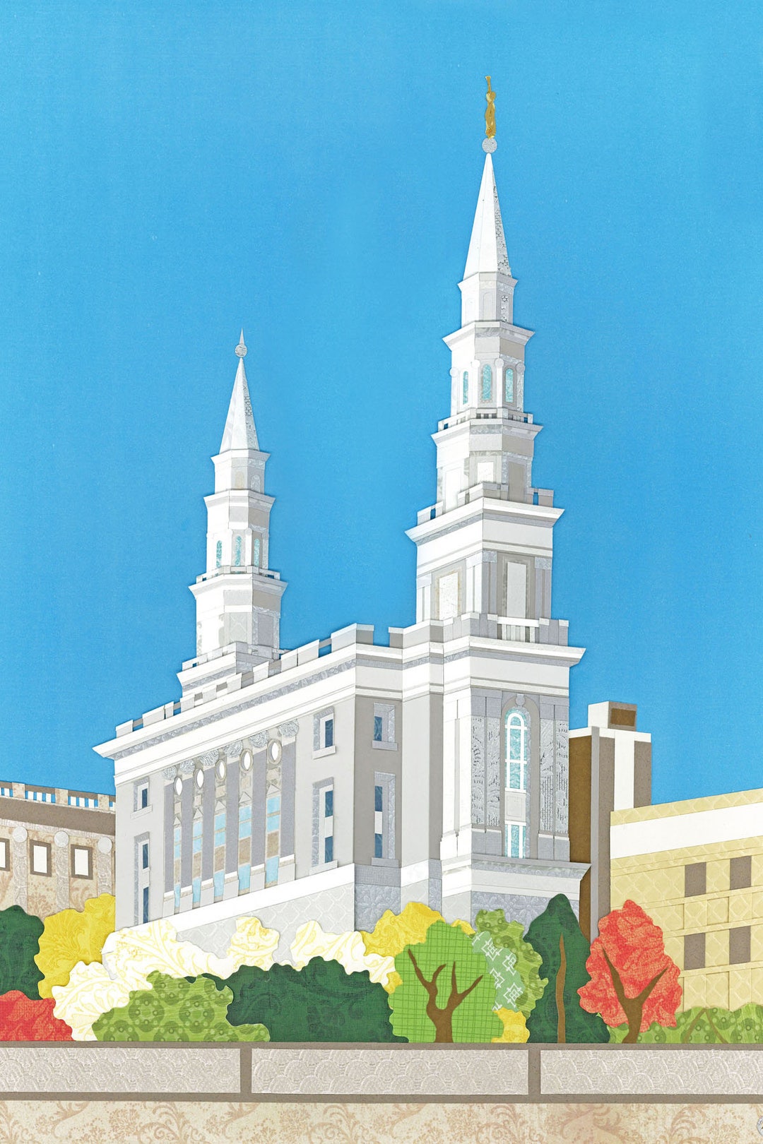 Philadelphia Temple 4x6 JPEG - Etsy