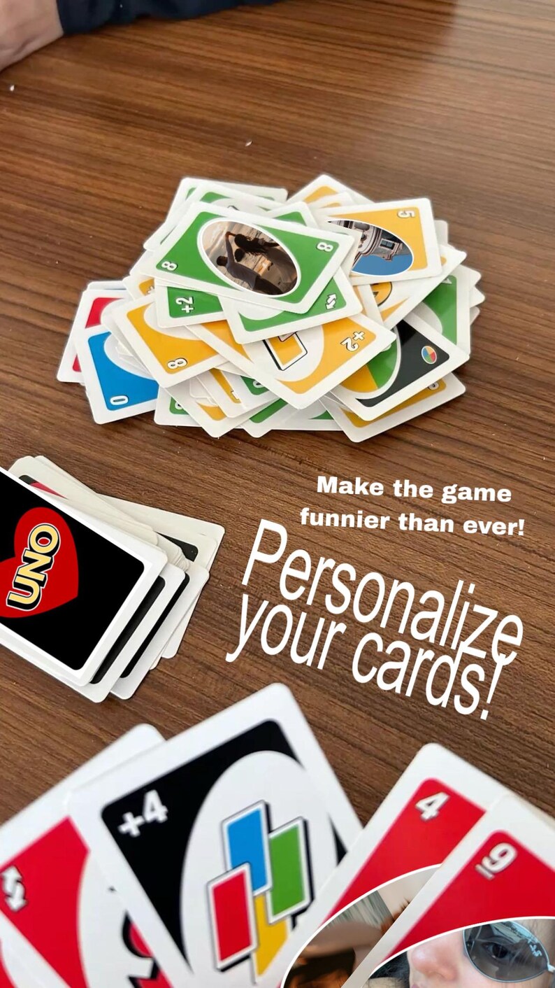 Editable Card Game Template | Canva Party Game | Custom Cards (digital ...