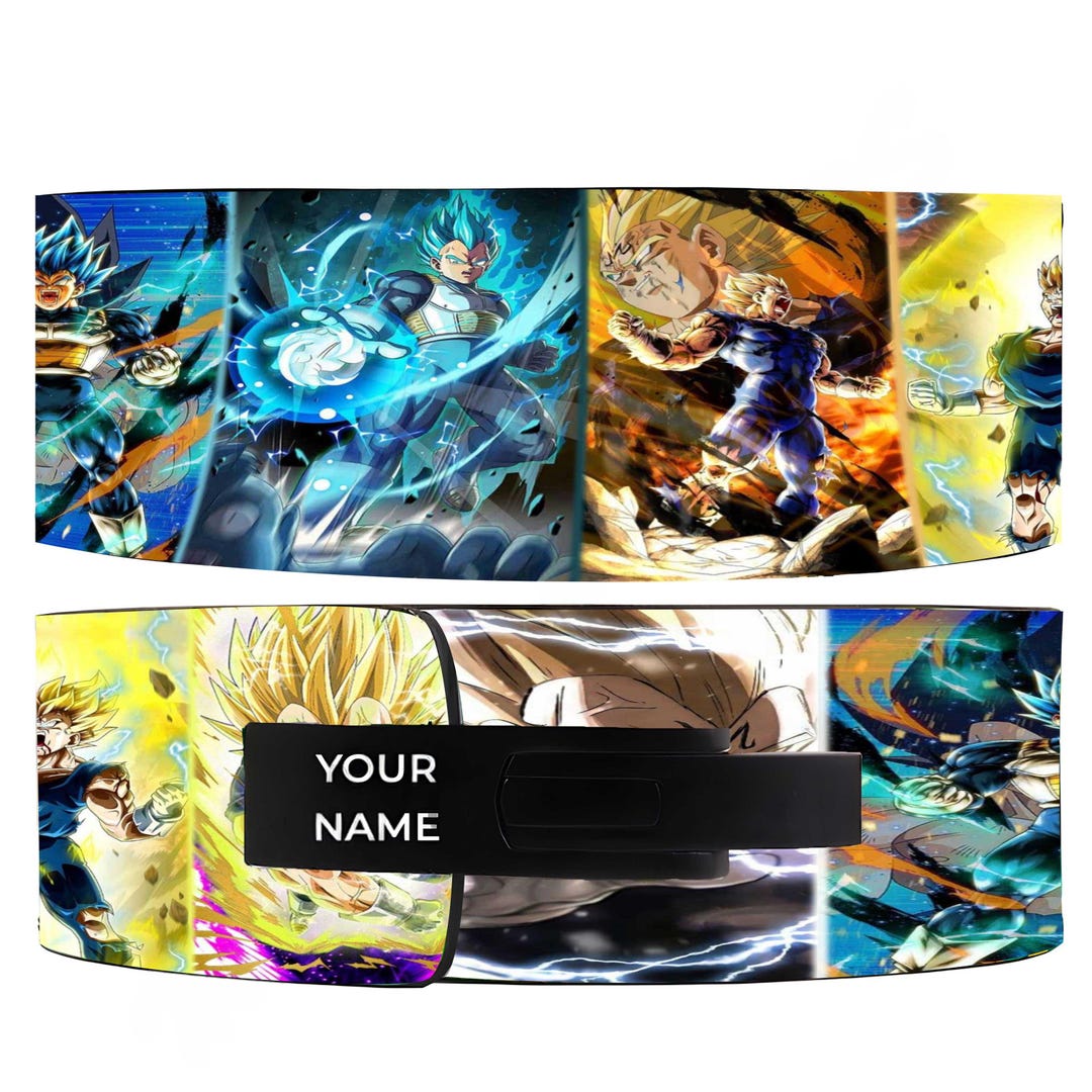 Vegeta Anime Leather Lever Belt – Premium Powerlifting & Weightlifting ...