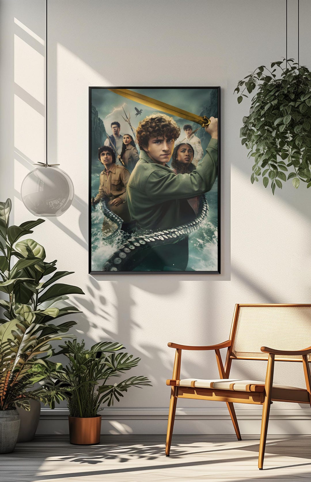 Percy Jackson und die Olympier Poster | PJO Fantasy TV-Serie Wandkunst ...
