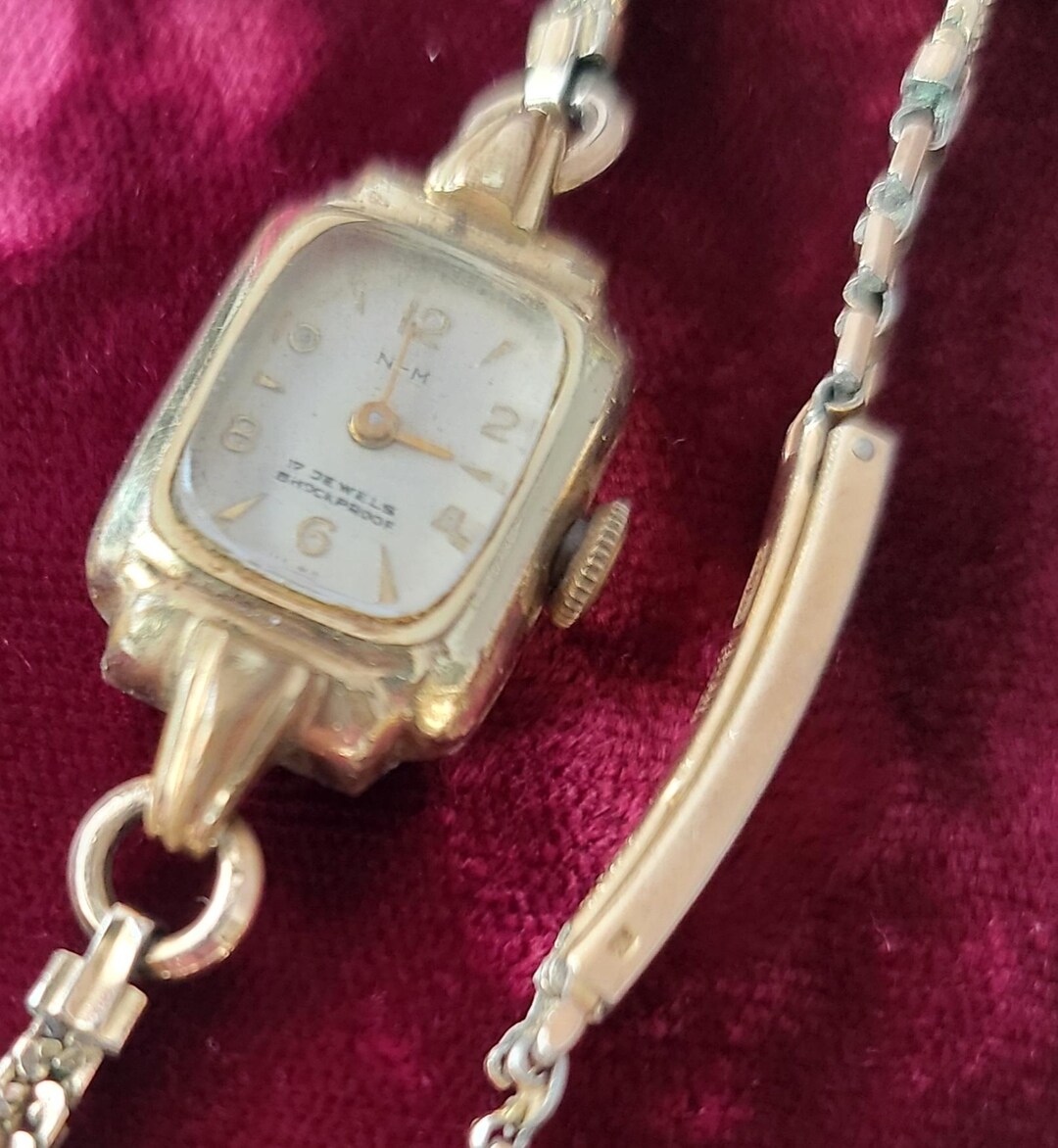 Vintage Art Deco German Wrist Watch Working - Etsy