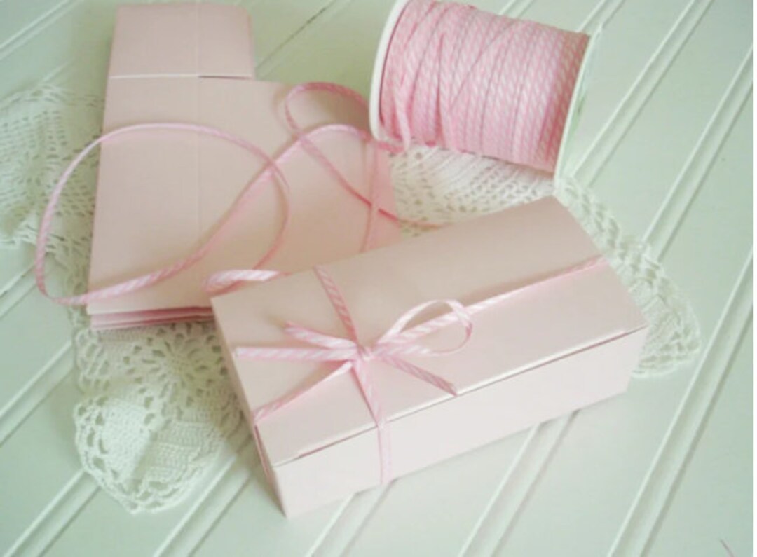 Pink Favor Box Bakery Boxes - ( 18) 1/2 Lb Candy Boxes for Party Favors ...