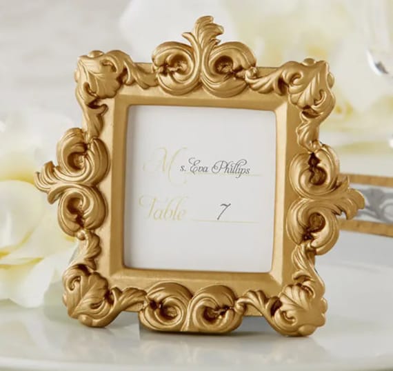 Square Gold Frame Quadratischer Ethnischer Goldrahmen Mit Platz Für