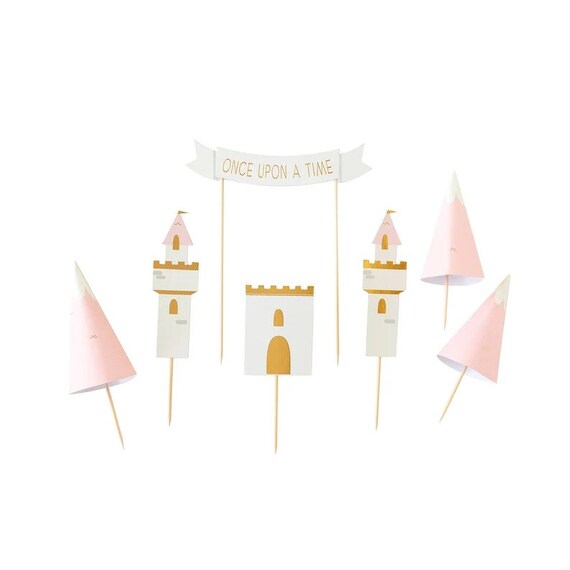 Princess Cake Toppers , Castle Cake Topper, Princess Party - Party ...