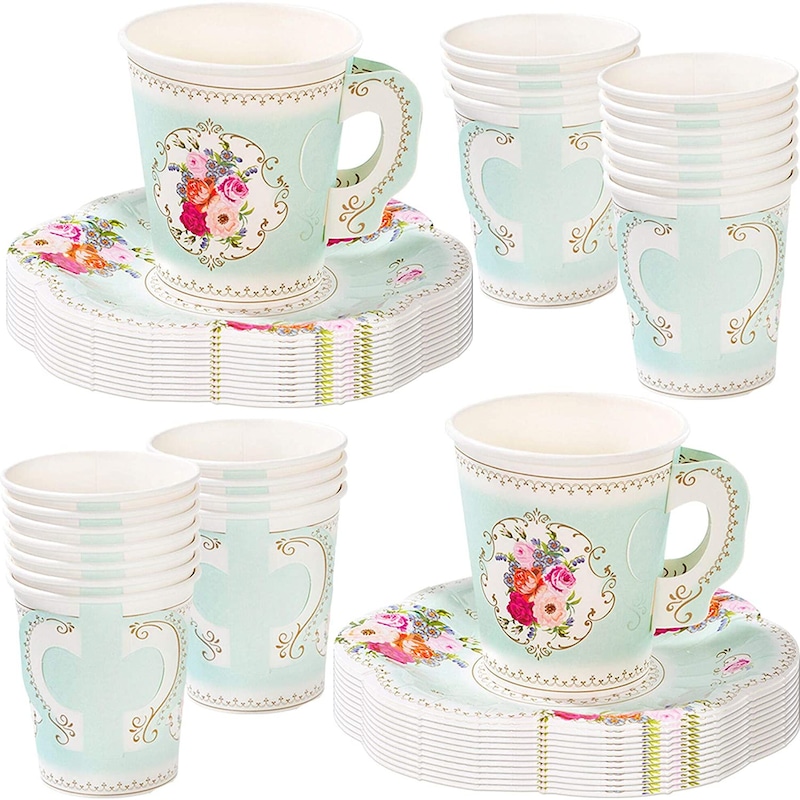 Tea Party Cups - Etsy