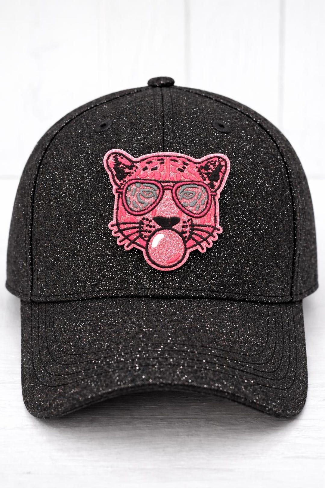 Pink Leopard Bubble Gum Iron-on Patch – Glitter Animal Print ...