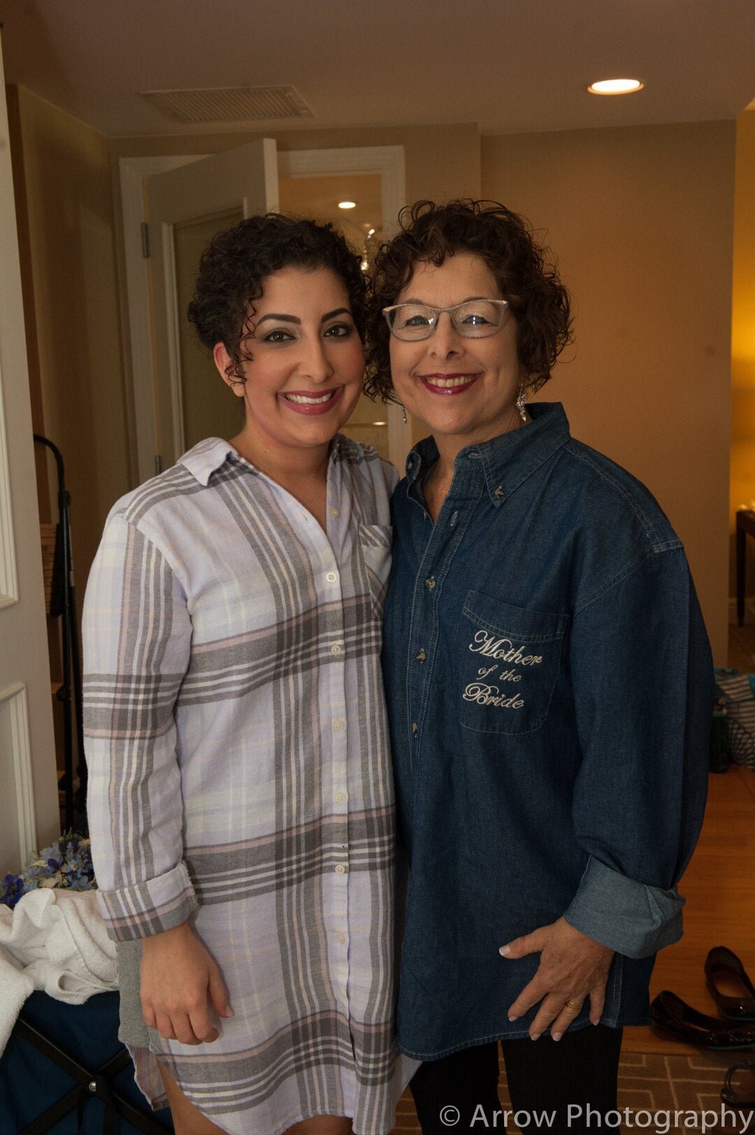Mother of the Bride Denim Oversized Button Down Button up - Etsy