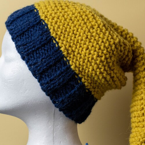 Art Fresher Hat Knitting Pattern Instant Download Adult Pixie - Etsy