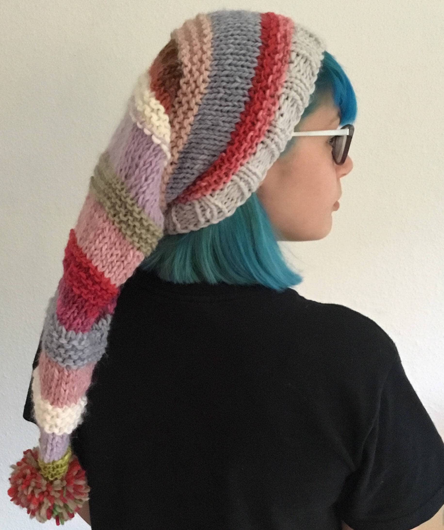 Art Fresher Hat Knitting Pattern Instant Download Adult Pixie - Etsy