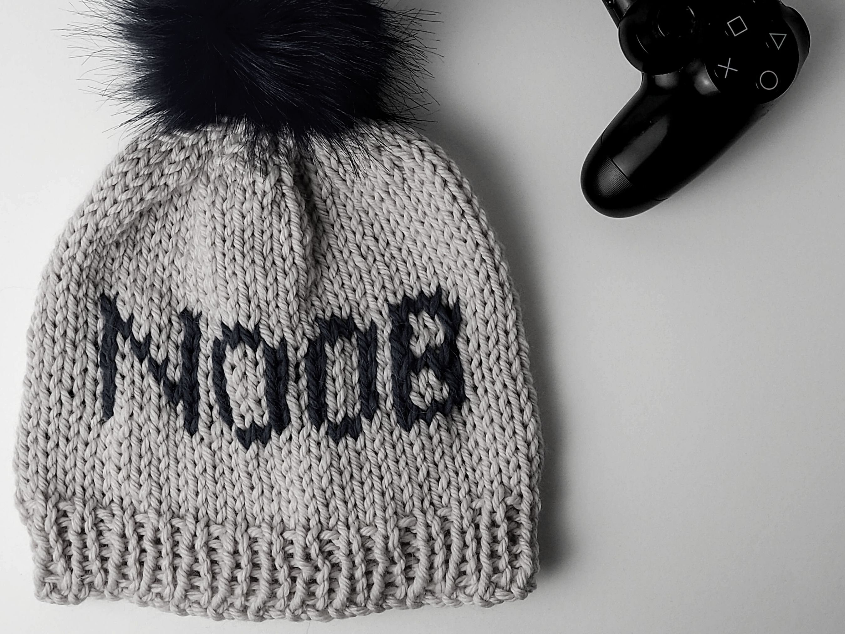 Noob hat knitting pattern in adult size | Etsy