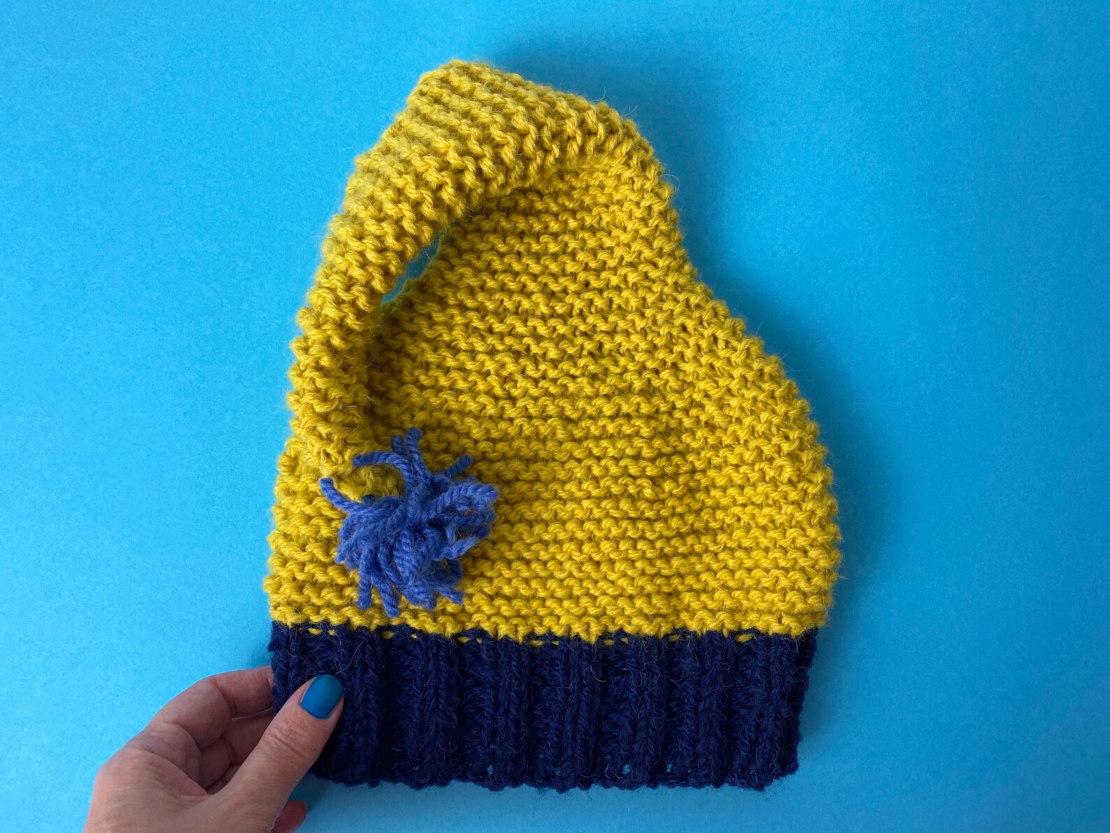 Easy Knit Pixie Hat Knitting Pattern Instant Download | Etsy