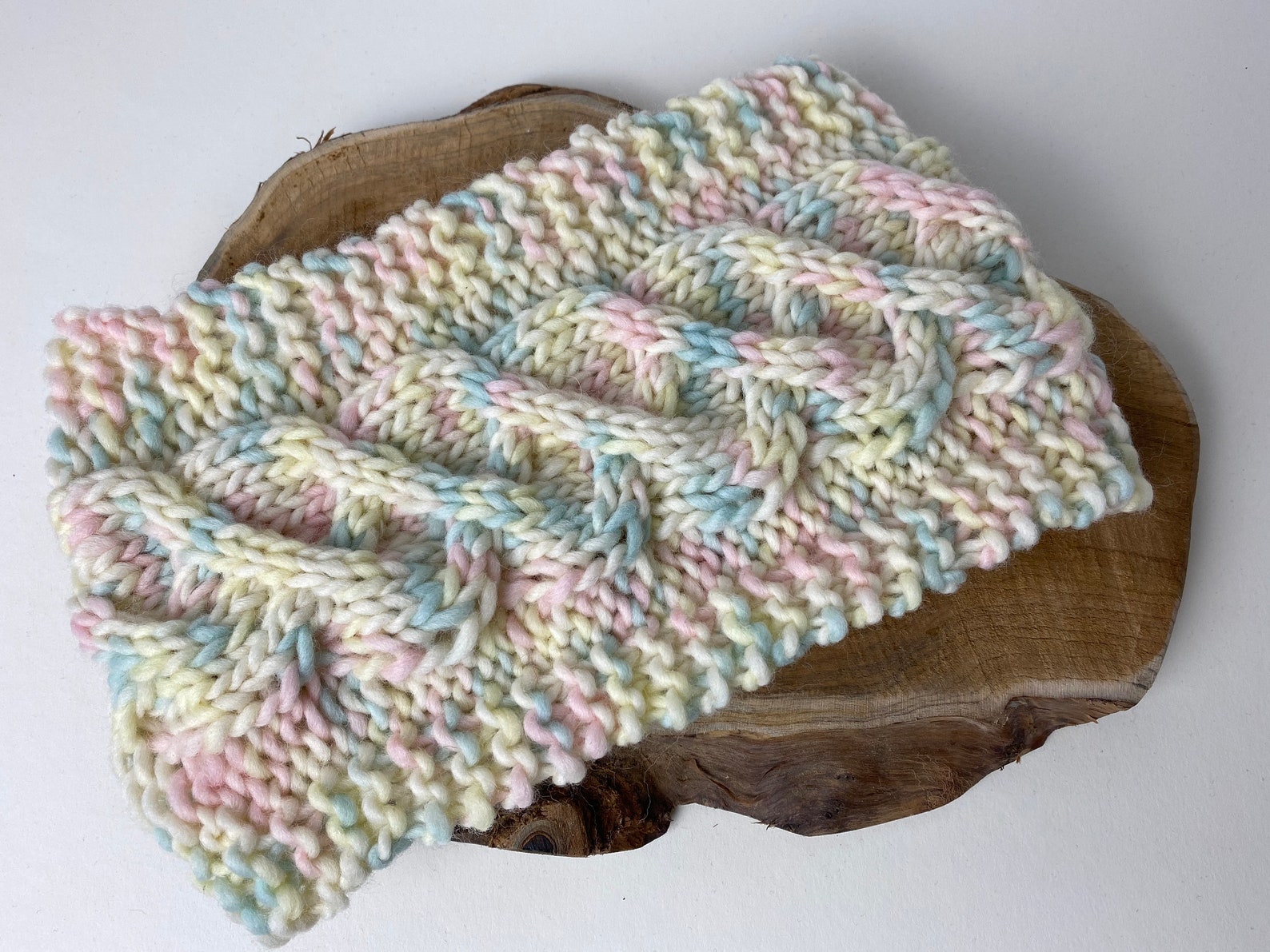 Chunky Cable Headband Knitting Pattern - Cascade Cable - Etsy