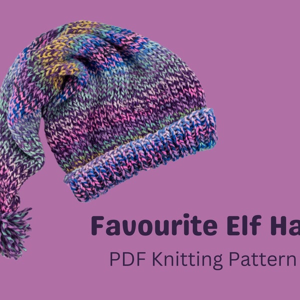 Elf Hat Pattern - Etsy