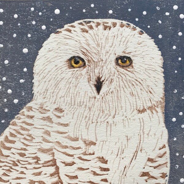 Snowy Owl - Etsy