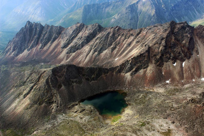 Arrigetch Peaks, Aerial Photograph, Alaska Mountains, Mountain ... Arrigetch Peaks, Aerial Photograph, Alaska Mountains, Mountain ...