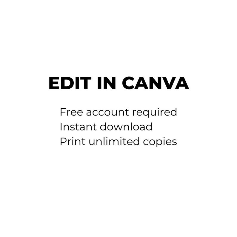 Editable Team Schedule Template, Canva Game Day Planner (digital ...