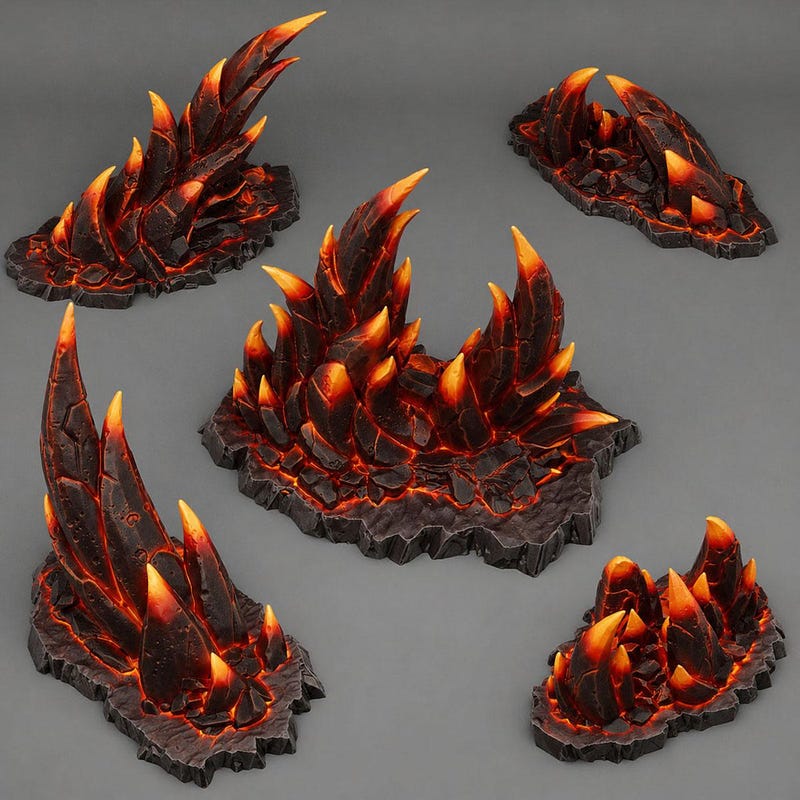 28mm Scatter Terrain Rocks - Etsy