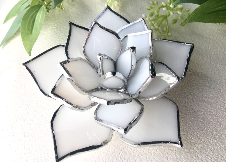 Stained Glass Succulent Wedding Favor Succulent Rosettes | Etsy