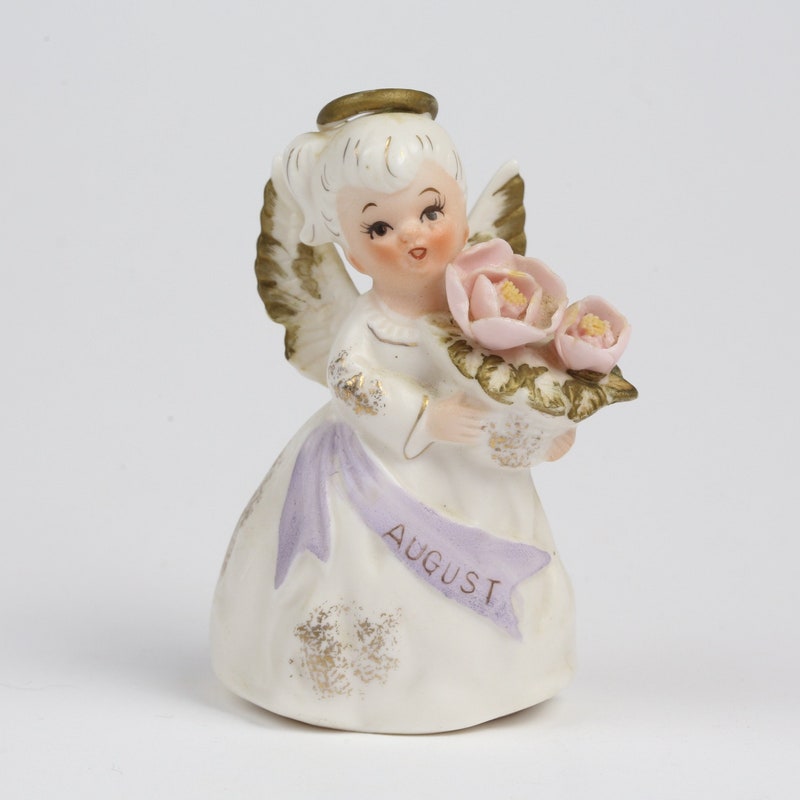 Vintage Lefton August Angel - Etsy