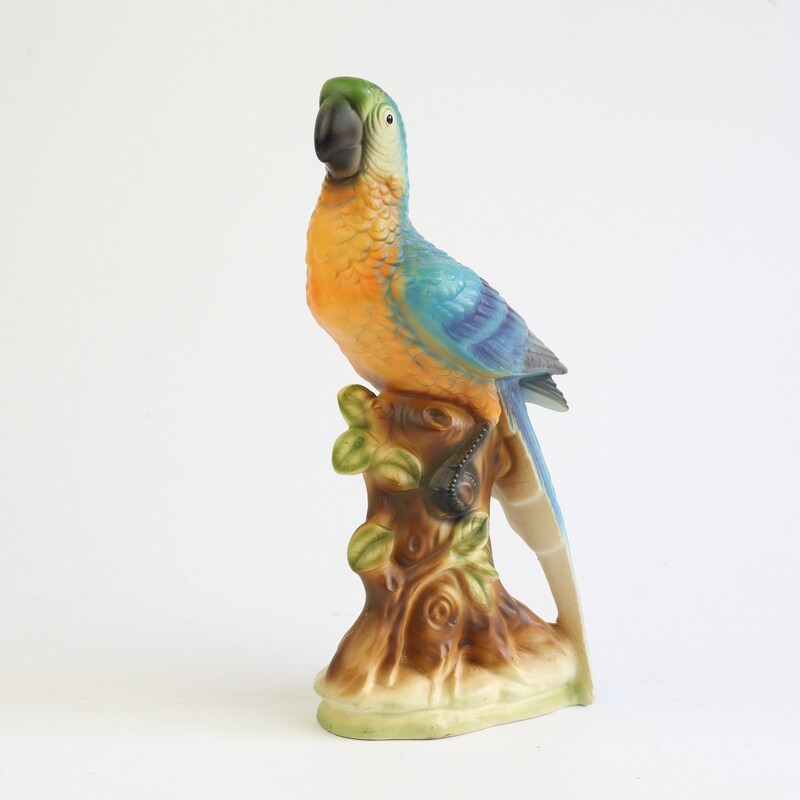 Ceramic Parrot - Etsy