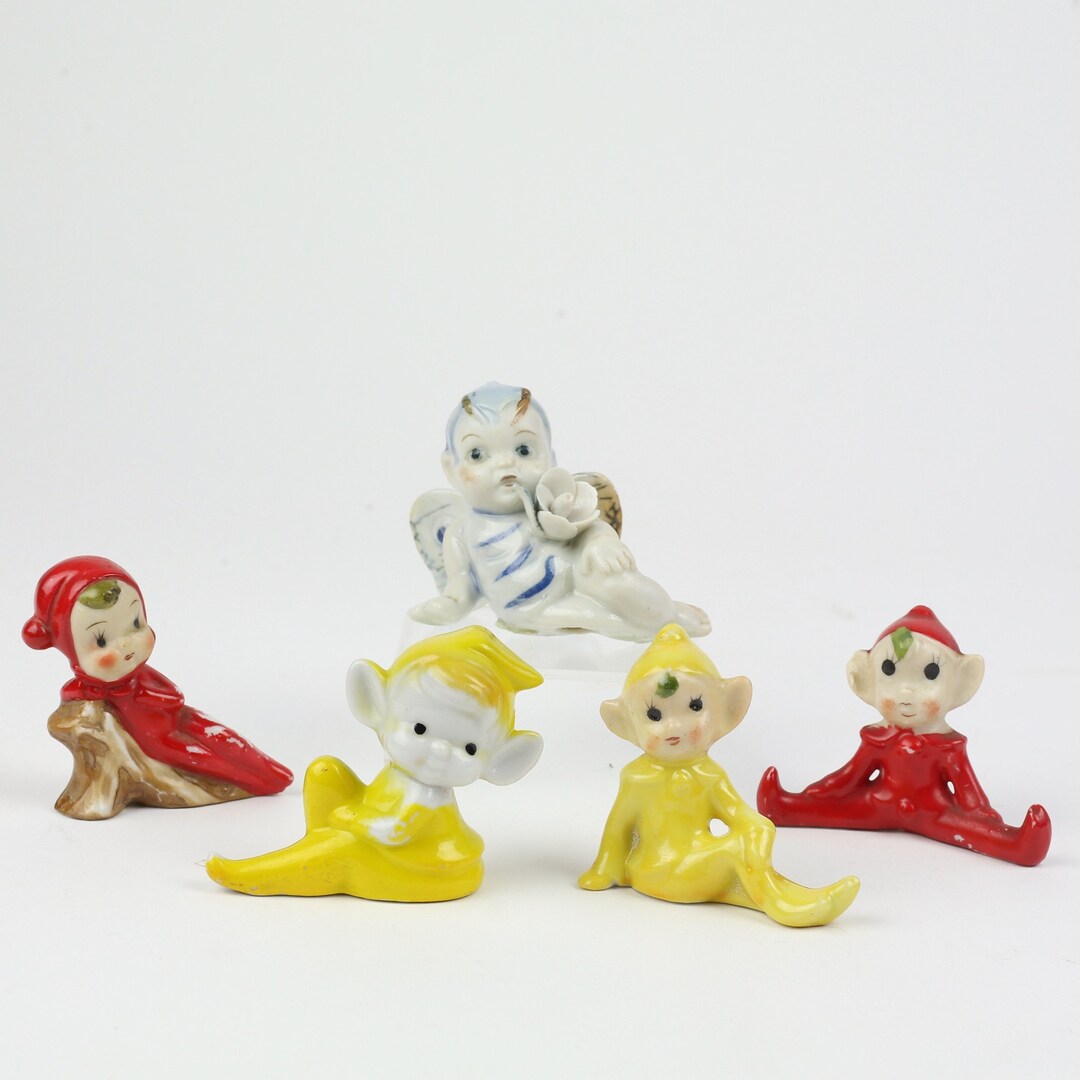 Pixie Party Collection of Five Elves, Pixies, Imps or Sprites Fantasy ...