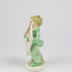 Lefton March Boy With Shamrock Kite, Windy Day, March Birth Month, St ...