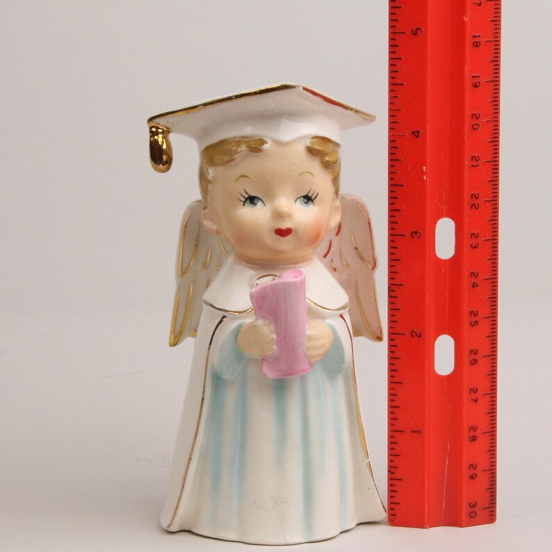 Boy Graduation Angel With Diploma Nippon Yoko Boeki Hallmark - Etsy