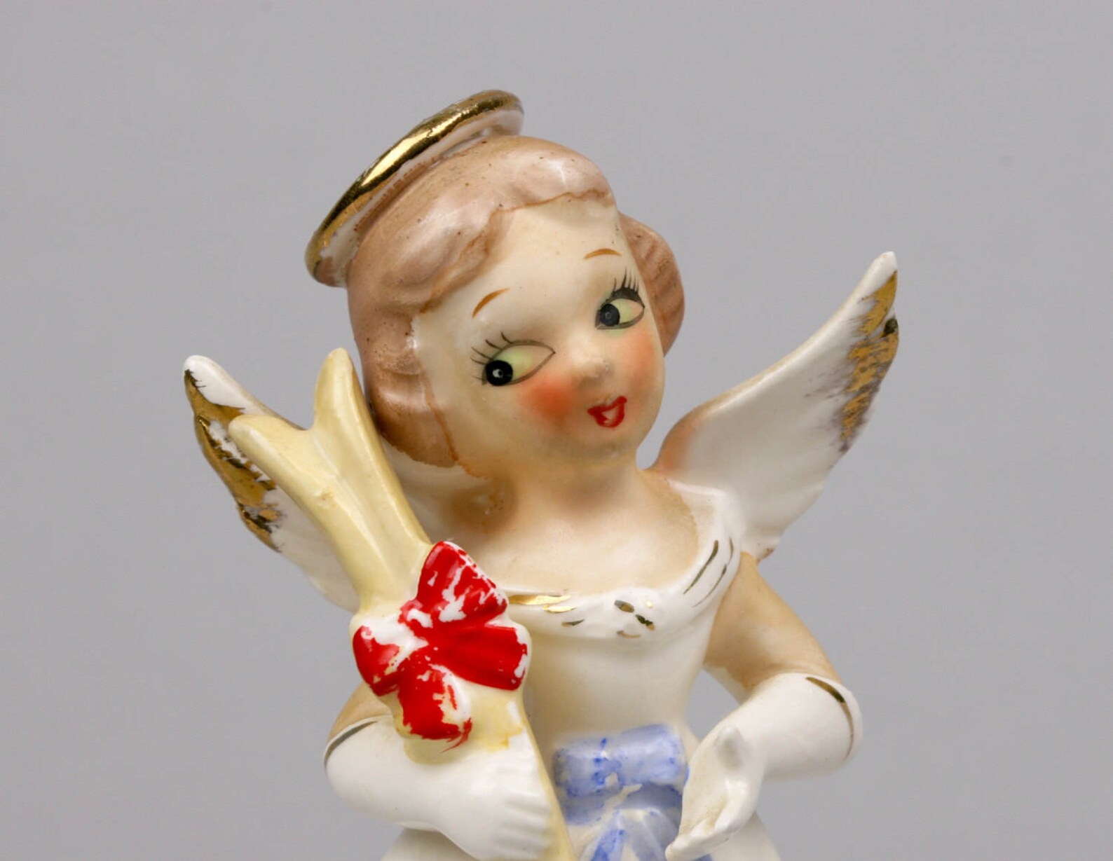 January Angel With Skis Birth Month Angel Scarce Adult in | Etsy