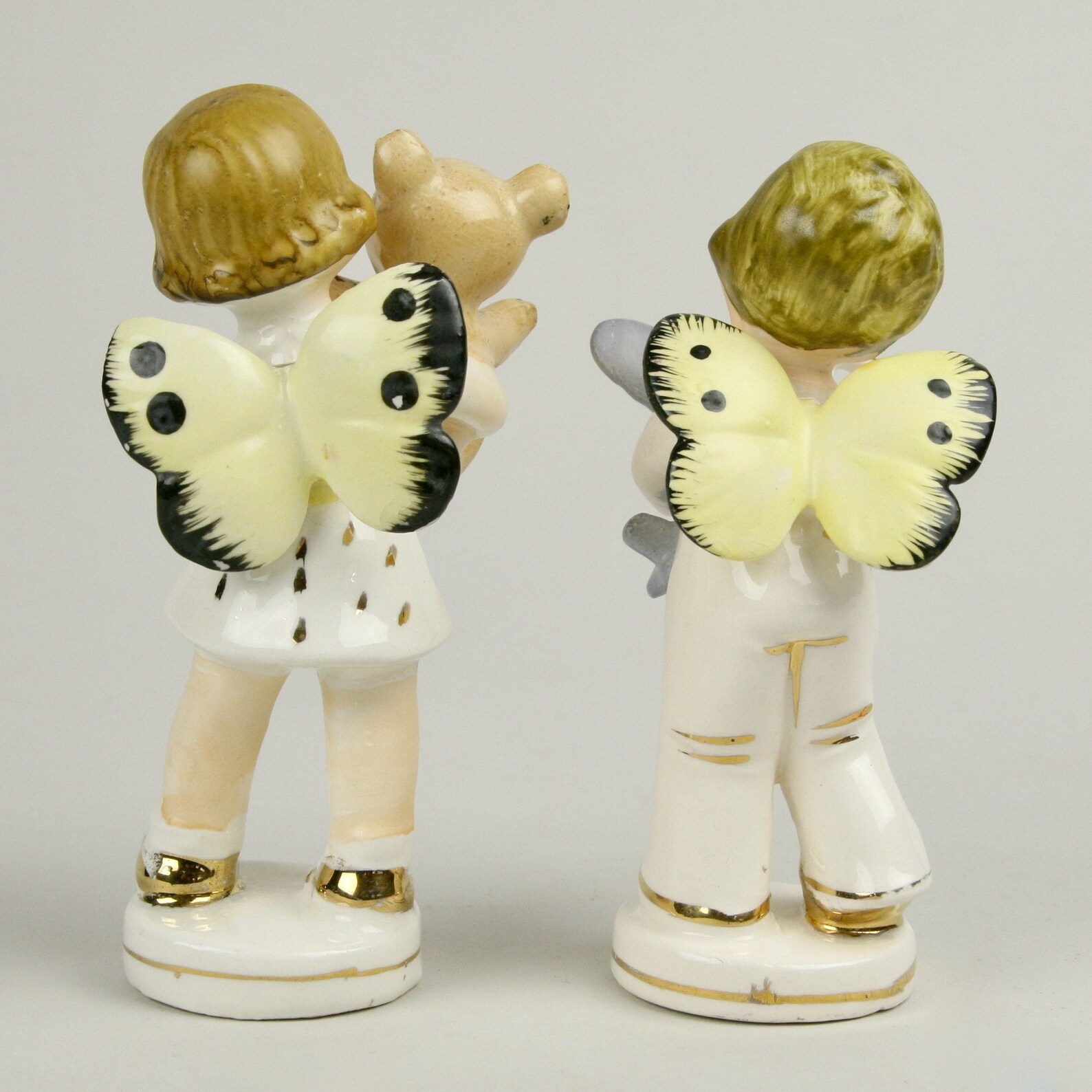 Butterfly Wings Angels With Gifts Very Scarce Set Boy and - Etsy