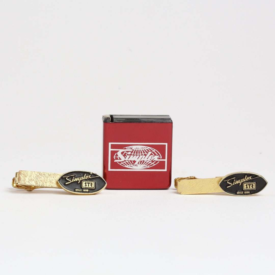 Simplex Memorabilia: Tie Tacks & Park Avenue Tape Measure - Gardner ...