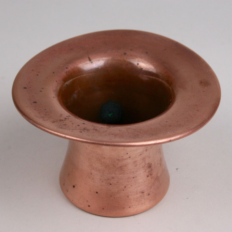 Small Copper Top Hat Ready to Decorate Steampunk Metal for - Etsy