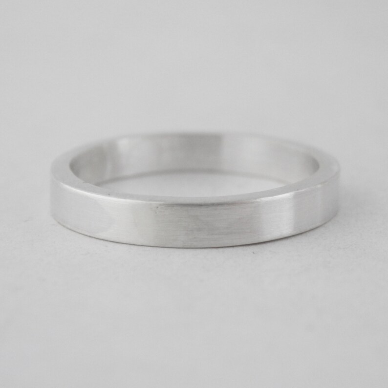 Silver Ring Various Designs Custom Handmade Textured Stacking Solid ...