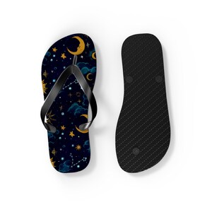 Celestial L Flip Flops, Summer Sandals, Beach Footwear, Pool Slides ...