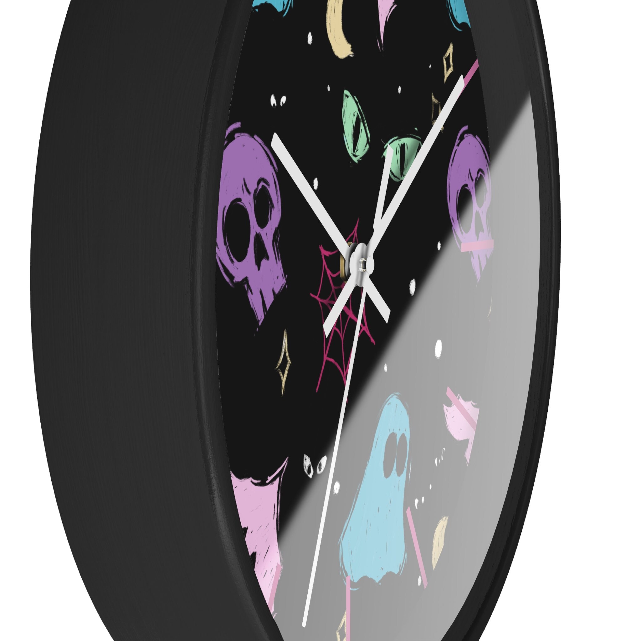 Pastel Goth Spooky Cute Kitchen Clock - Etsy