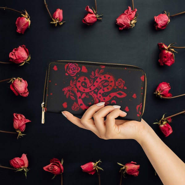 Goth Wallet - Etsy