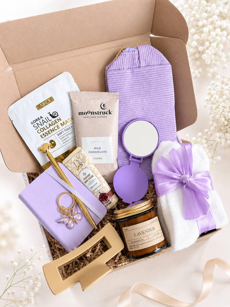 Self Care Gift Box, Hug in A Box, Encouragement Gift, Mom Gift Box ...