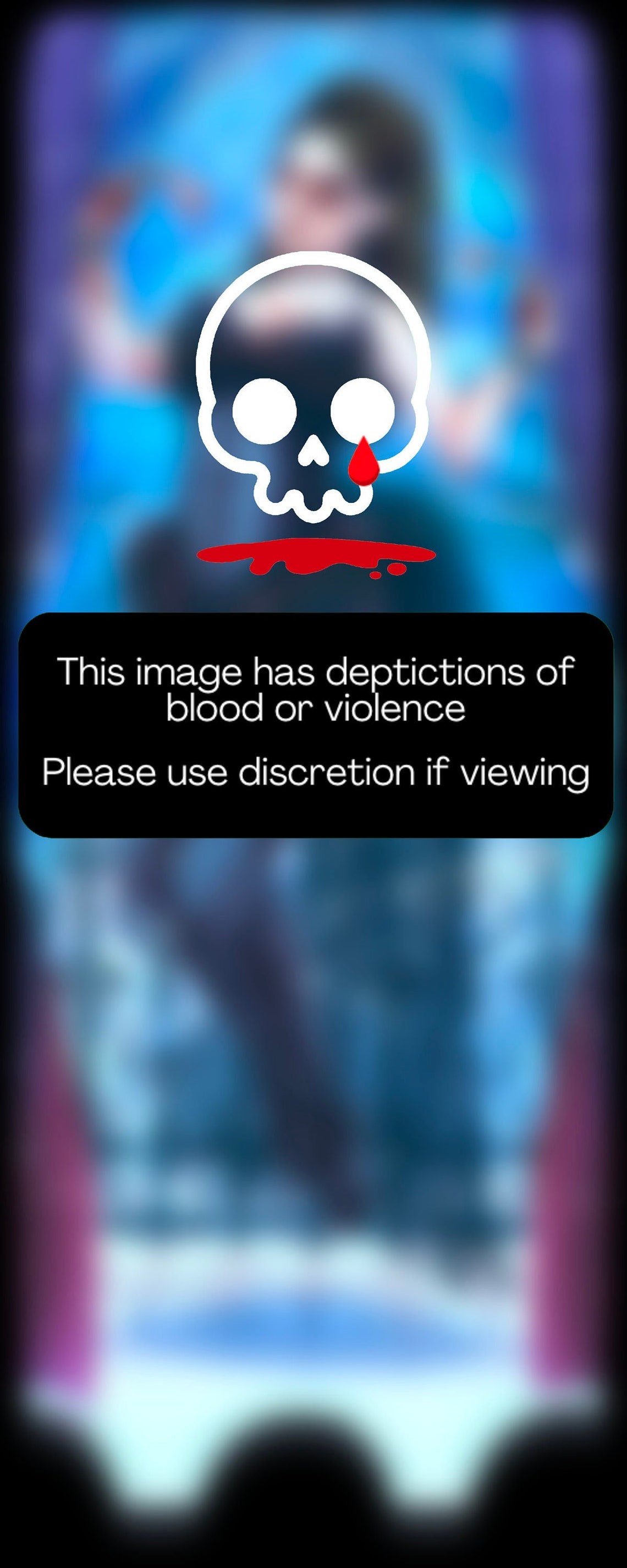 Mag Repo Genetic Spooky Movie Scary Woman Icon Dark Creepy Goth Punk ...