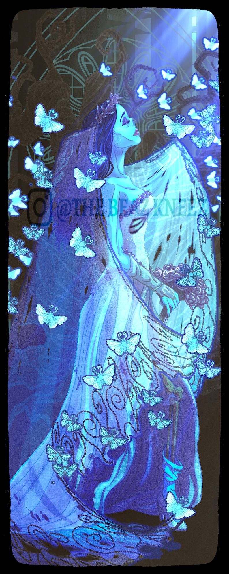 Bride Emily Corpse Undead Tim Movie Scary Burton Woman Icon Dark Creepy ...