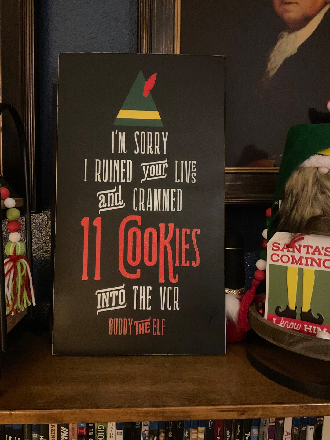 Elf the Movie Quote Buddy the Elf Christmas Wood Sign - Etsy