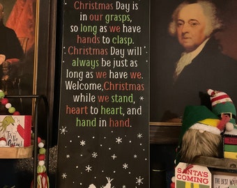 Grinch Welcome Sign - Etsy