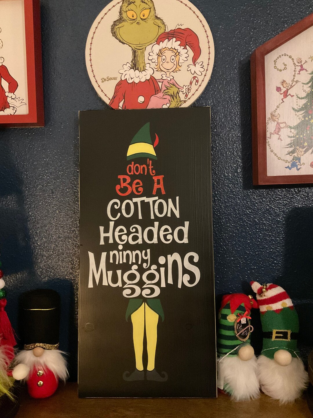 Elf the Movie Quote Buddy the Elf Christmas Wood Sign - Etsy