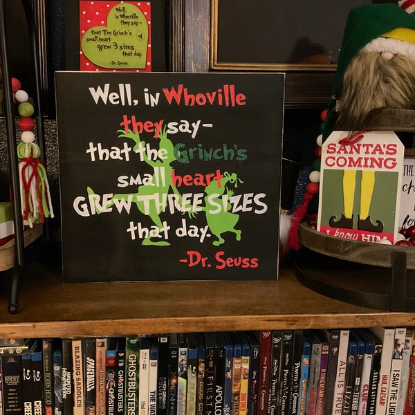 The Grinch Quote - Etsy