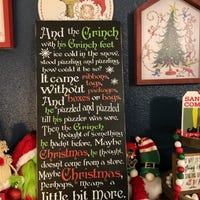 Grinch Themed Chalkboards - Etsy