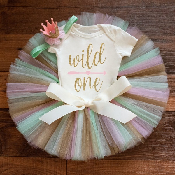 Wild One Birthday Girl - Etsy