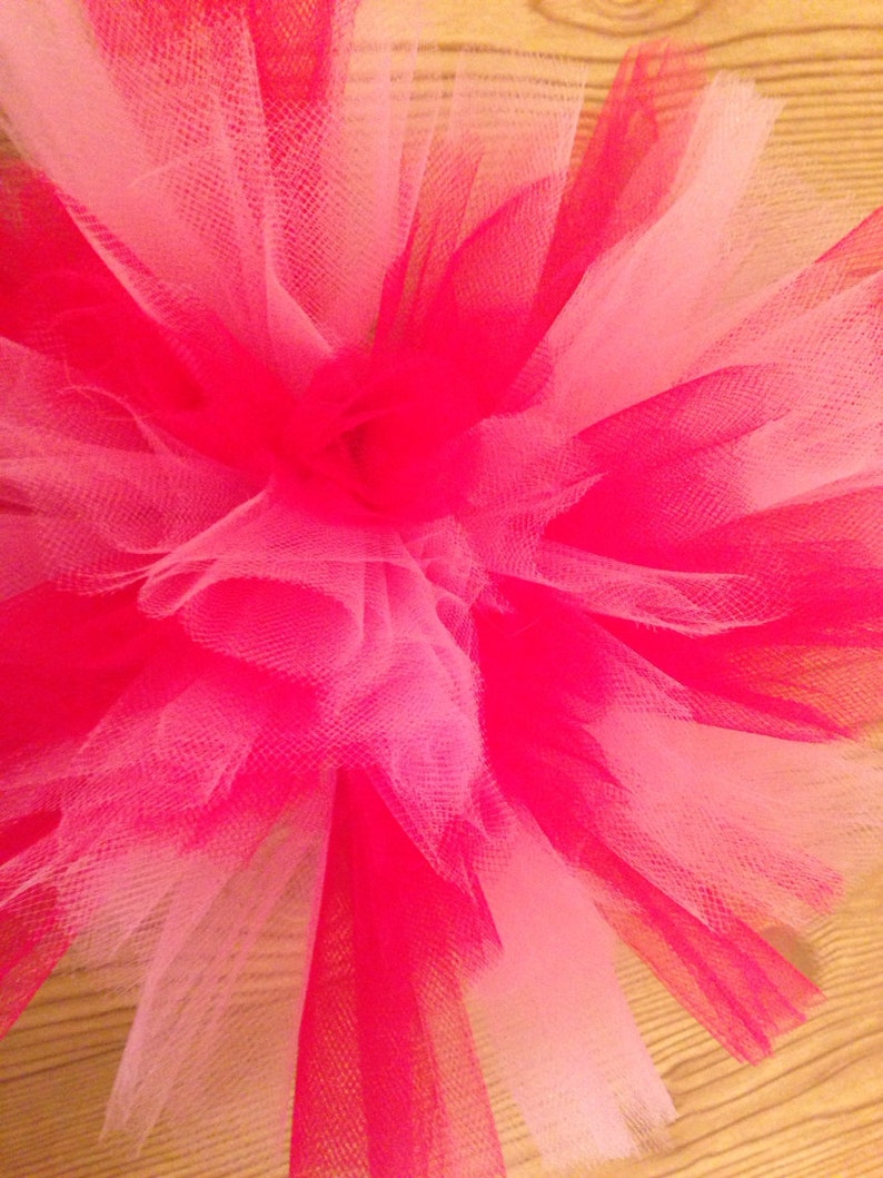 Pink tutu for girls 'Dianne' hot pink tutu birthday | Etsy
