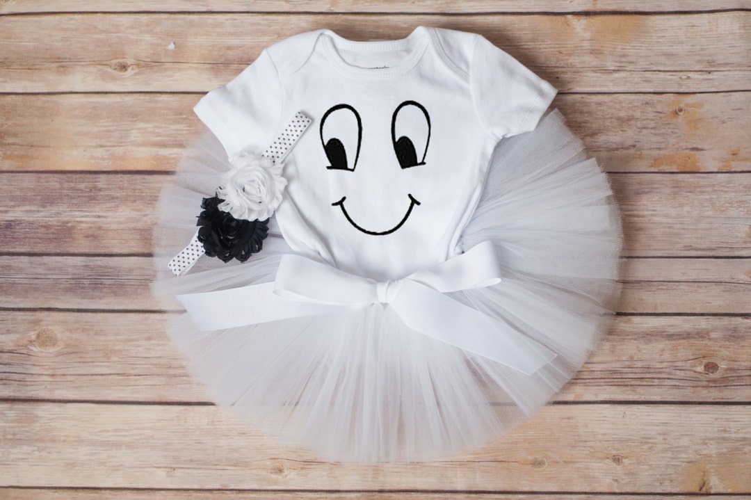 Ghost Tutu Costume for Girls 'breanna' Halloween Outfit - Baby, Toddler ...