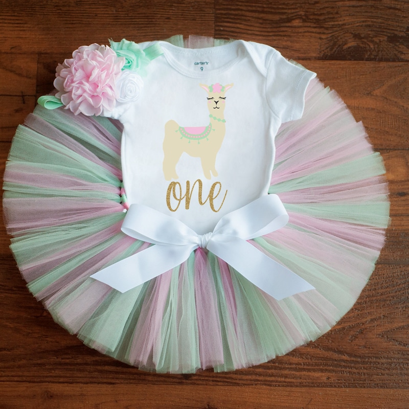 Llama First Birthday - Etsy
